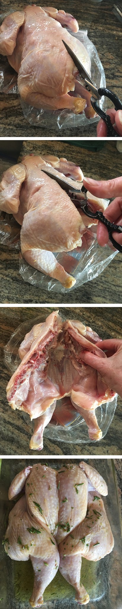 SIBO Roast Chicken Recipe with Lime and Rosemary (plus how to Butterfly ...